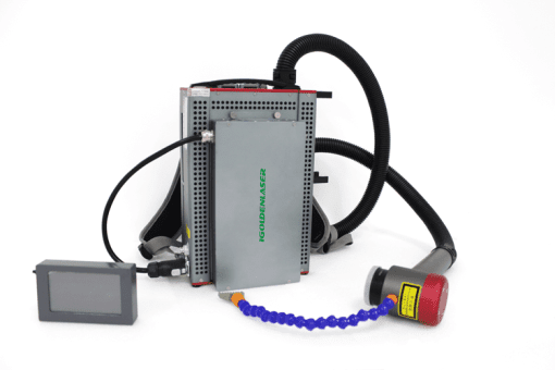 Portable Backpack Laser Cleaning Machine IGCL-MOPA - iGOLDENLASER