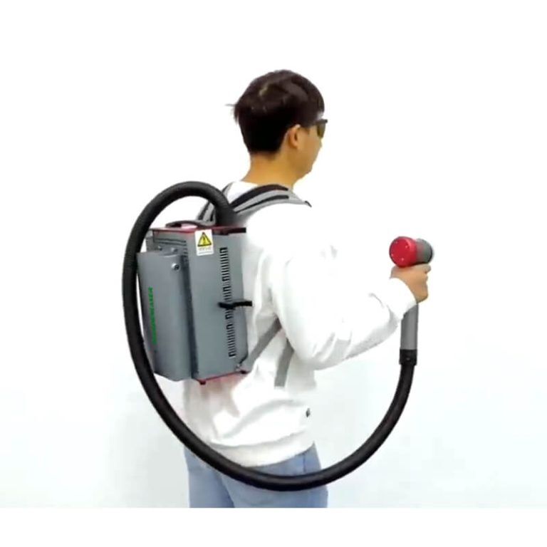 Portable Backpack Laser Cleaning Machine IGCL-MOPA - iGOLDENLASER